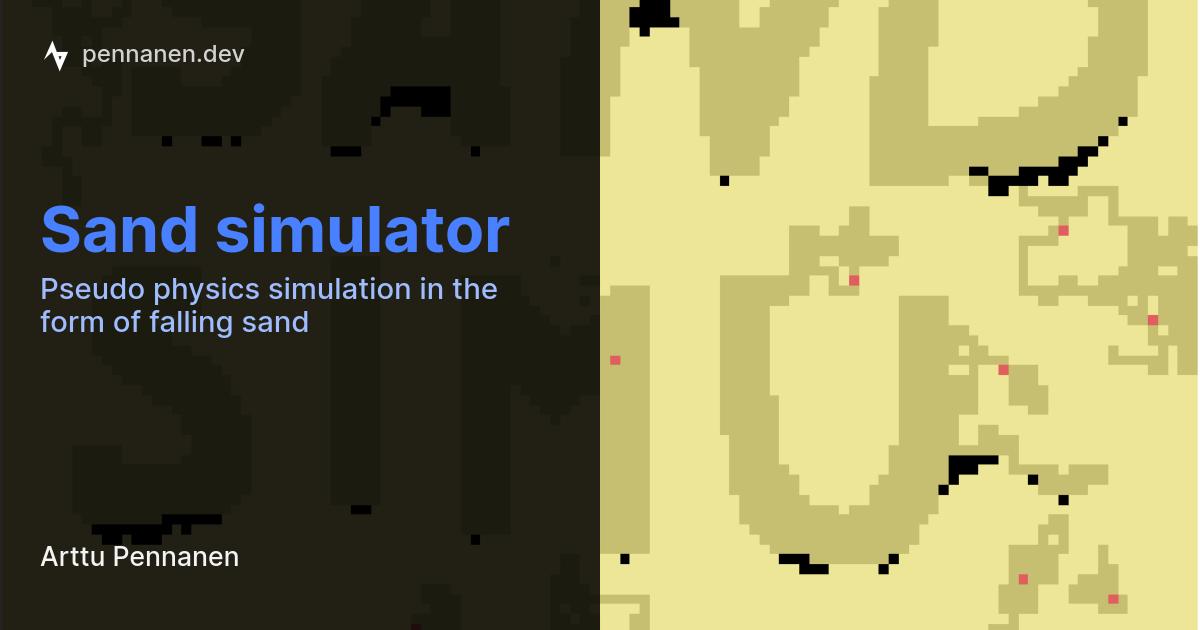 Arttu Pennanen - Sand simulator